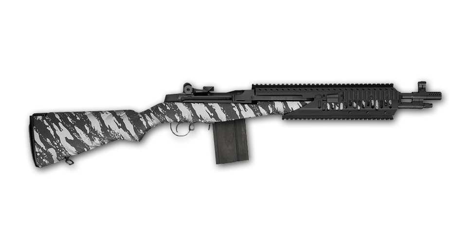 Springfield SOCOM II M1A Urban Camo, 7.62mm, Cluster Rail
