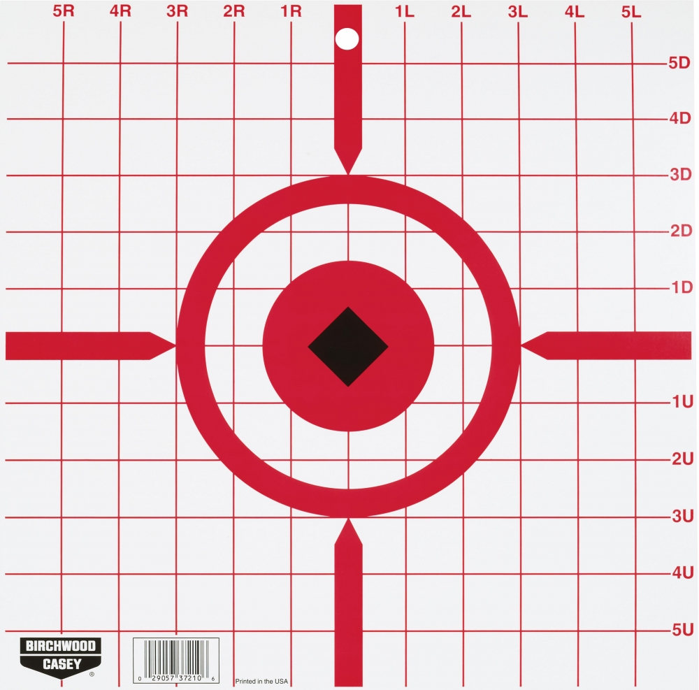 World Of Target 37210 Rigid 12" Paper Target 10 Per Pack