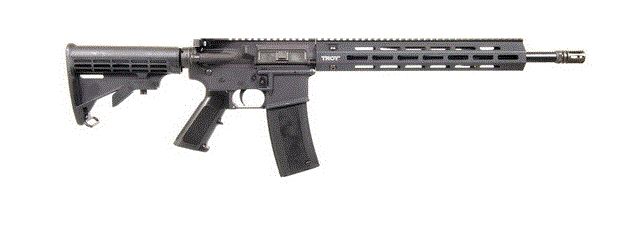 Troy SPC-A3 Black 223 Remington/5.56 NATO AR15 Semi Auto Rifle - 30+1 ...