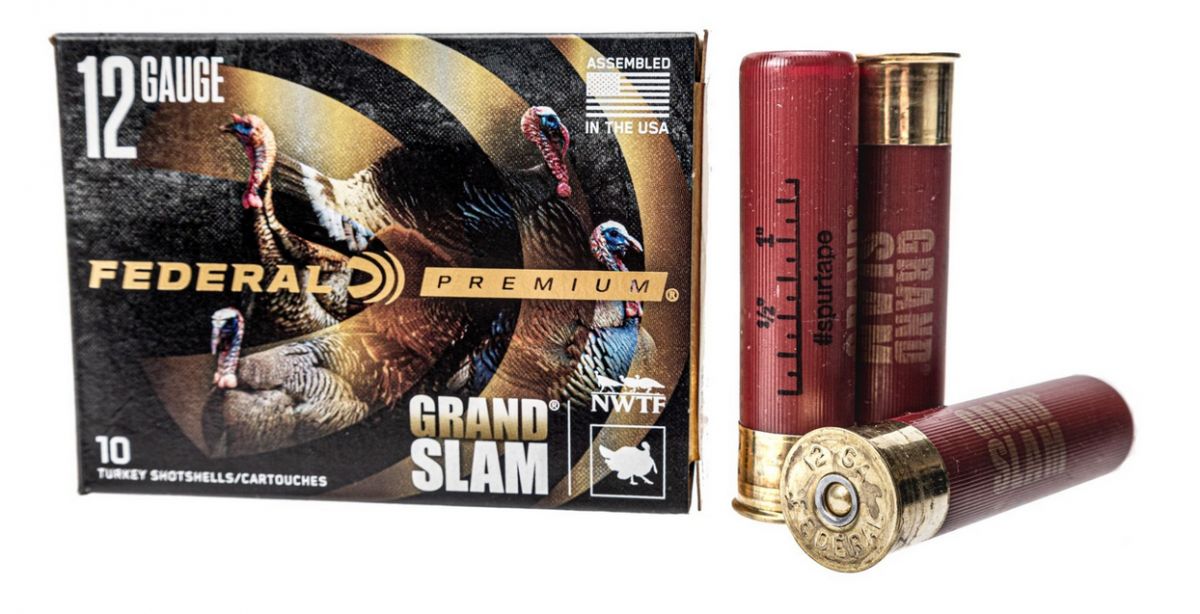 Federal Premium Grand Slam Turkey Lead Shot 12 Gauge Ammo 3.5" #5 10 ...