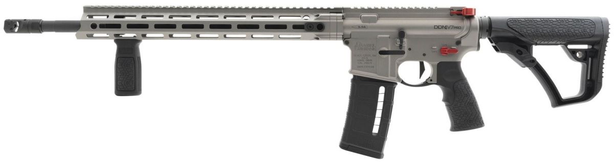 Daniel Defense M4 V7 Pro 5.56 NATO 18" Gun Metal Gray Cerakote 32+1 ...