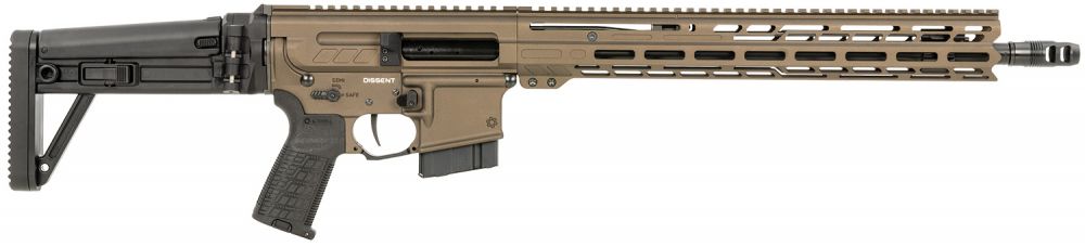 CMMG Inc. Dissent MK4 6mm ARC Semi Auto Rifle - 10+1 Rounds, 16.1 ...