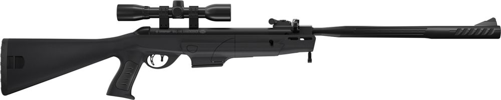 Crosman Mag-Fire Diamondback 22 Pellet 10-Shot Air Rifle w 4x32mm Scope ...