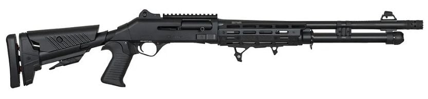 Orthos Arms Raider S4 Tactical Shotgun Black - 6+1 Rounds, 18.5" Barrel, 3" Chamber Review ...