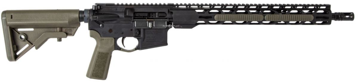Radical Firearms FR16 Socom 5.56 Nato 16", OD Green B5 Furniture RPR ...
