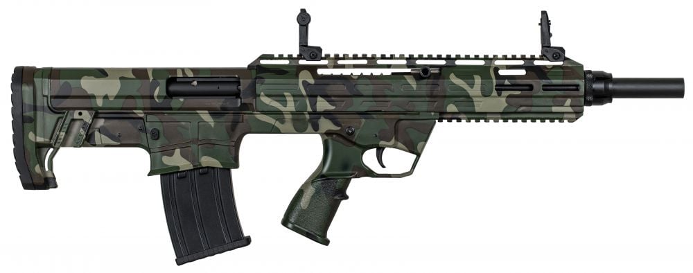 Tokarev USA TBP 12 12ga 18.5" M81 Camo Cerakote Bullpup 5+1 - 5+1 Rounds, 18.5" Barrel, 3 ...