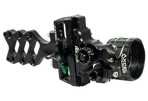 Axcel Bow Sight Accu Hunter Single Pin Green .019 W/Scope Review ...