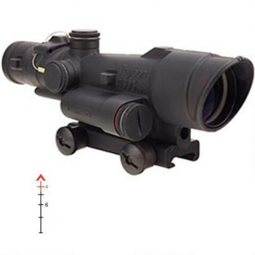 Trijicon ACOG 3.5x 35mm LED Red Chevron Reticle Rifle Scope Review ...