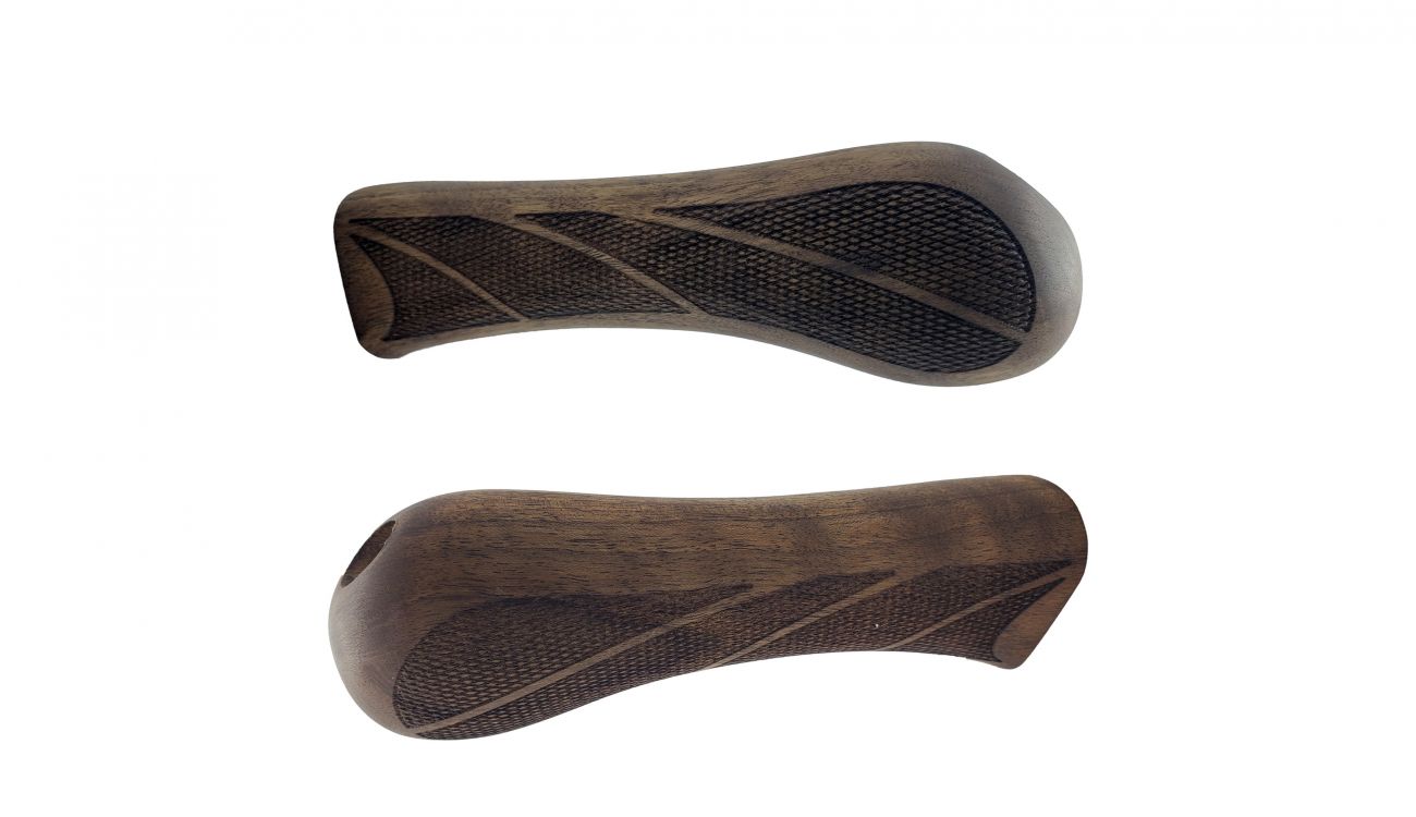 Turkish Walnut Raptor Birds Head Shotgun Pistol Wood Stock Grip ...