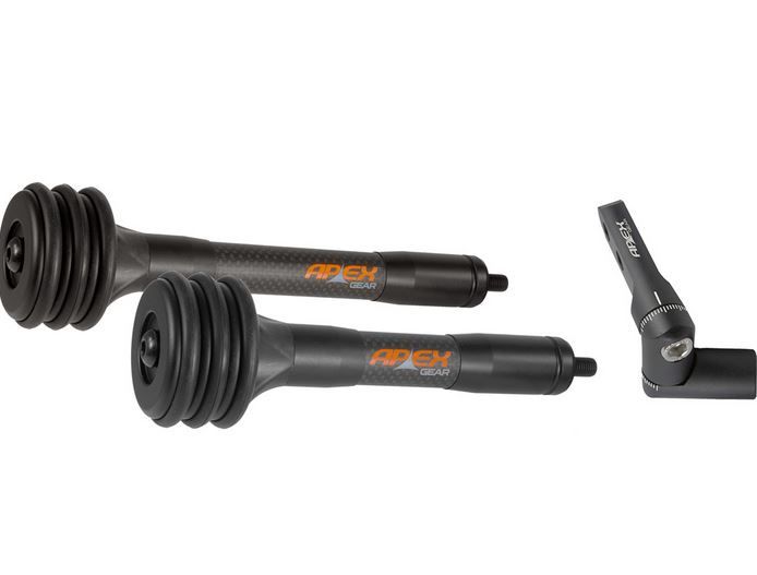 Apex End Game Stabilizer Kit Black 8 in./6 in. w/ Rear Mount Review ...