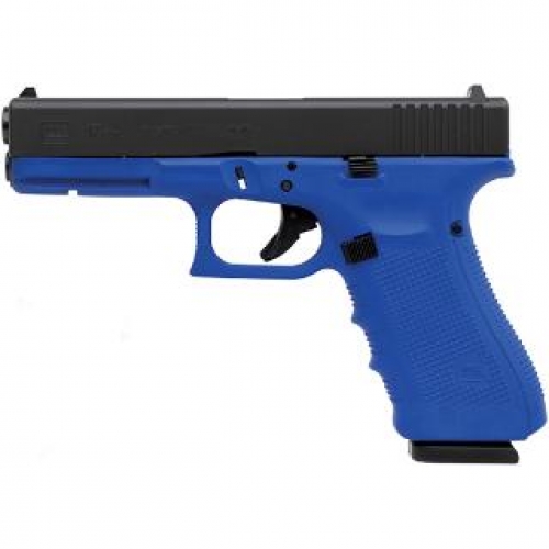 GLOCK 17 GEN4 9MM 4.49 NRA BLUE CERAKOTE | PG1750203NRA - Buds Gun Shop