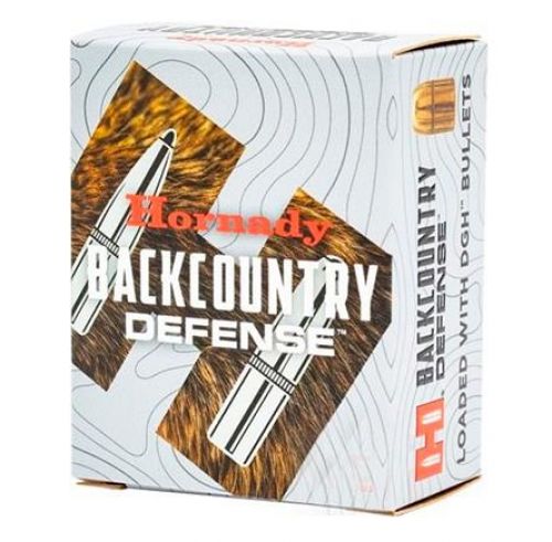 Hornady Back Country Defense Pistol Ammo 500 SW Mag. 500 gr. DGH 20 rd ...