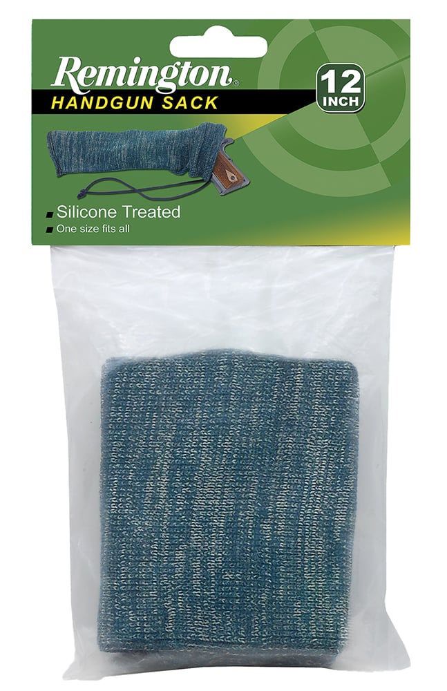 Remington GUN SACK W/SILICON 12IN GRN - 12" Dimensions, Cloth Material ...
