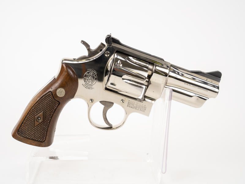 357 Revolver Nickel Plated With A 6 Inch Barrel Smith & Wesson Model